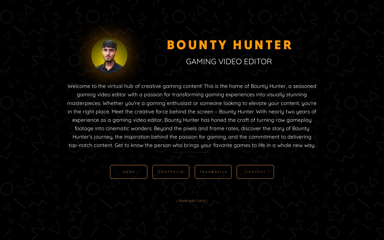 Bounty Hunter - Video Editor